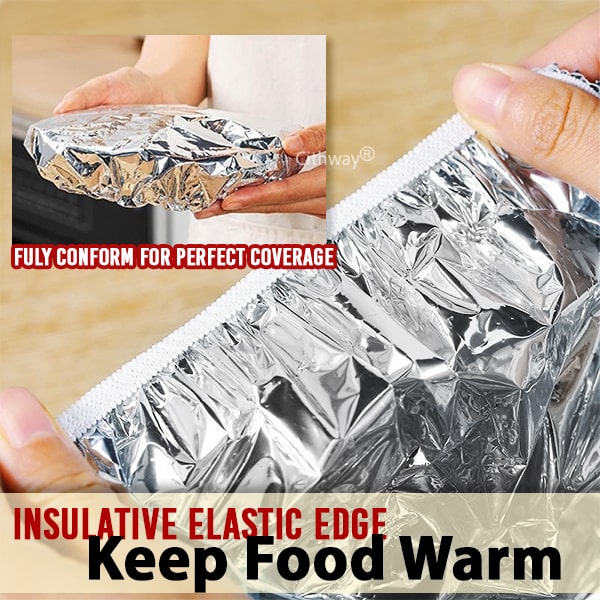 Cithway® Reusable Heat-Locking Aluminum Foil Food Cover(50PCS) – meomeland