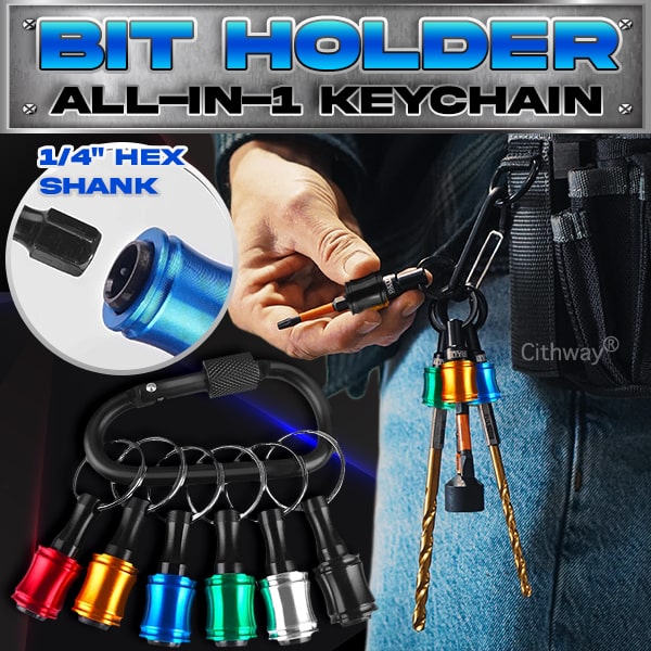 Cithway® Portable Quick-Change Bits Keychain – meomeland