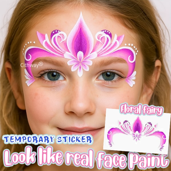 Cithway® Easy-Stick Realistic Face Paint Sticker Set (8PCS) – meomeland