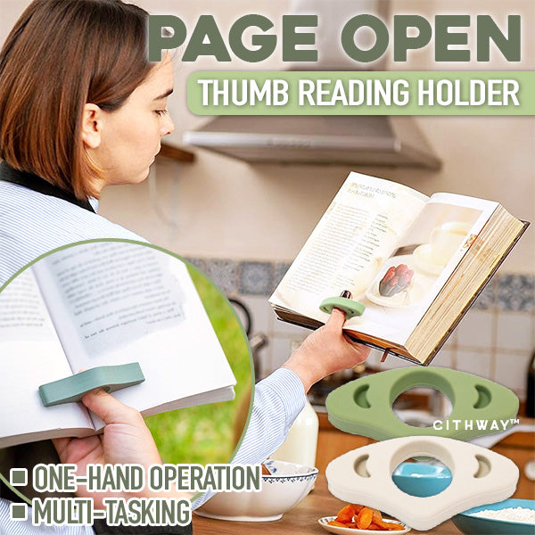 Cithway™ Open Page Silicone Thumb Reading Holder – meomeland