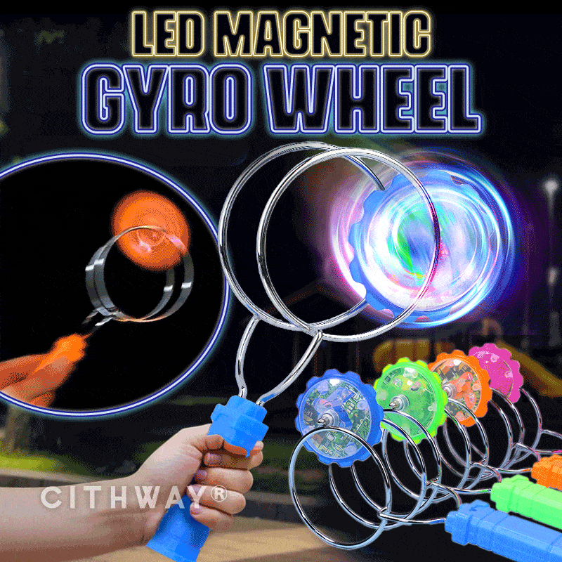 Cithway® LED Magnetic Gyro Wheel – meomeland