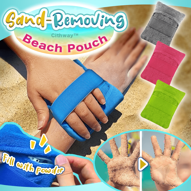 Cithway™ Sand-Removing Beach Pouch – meomeland