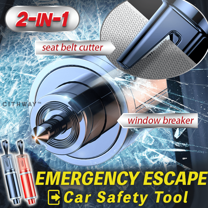Cithway™ 2-in-1 Emergency Car Safety Escape Tool – meomeland
