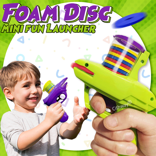Cithway® Fun Battle Flying Disc Gun Shooting Toy Set – meomeland