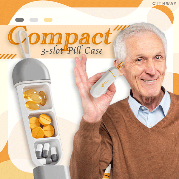Cithway™ Travel-Friendly Sliding Pill Box Organizer – meomeland