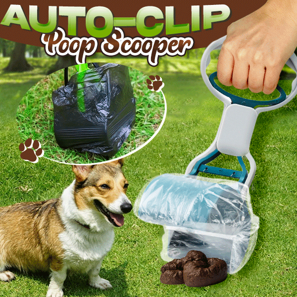 Portable Auto-clip Dog Poop Picker – meomeland