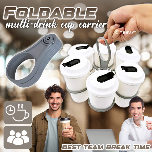 Cithway™ Foldable Multi-drink Cup Carrier – meomeland