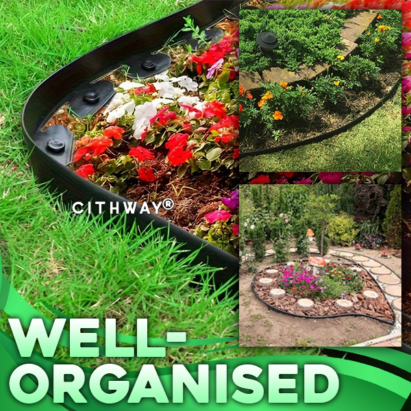 Cithway® L-shaped Grass Stone Gardening Isolation Strip – meomeland