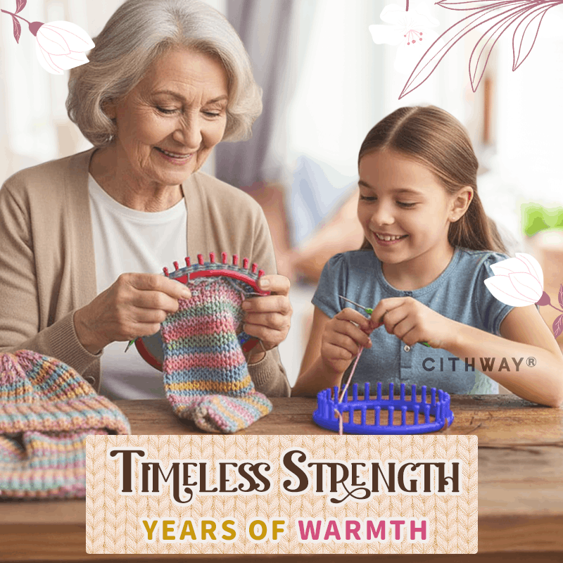 Cithway® DIY Craft Bloom Knitting Loom Kit – meomeland
